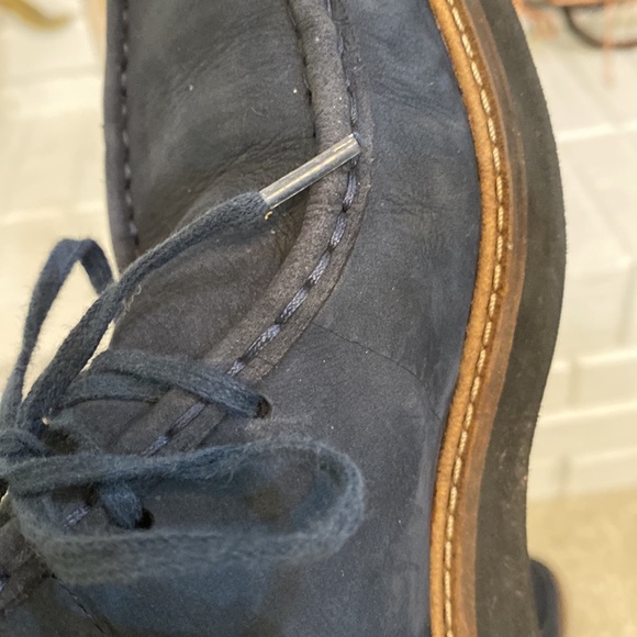 Clarks | Shoes | Clarks Artisan Navy Blue Shoes | Poshmark